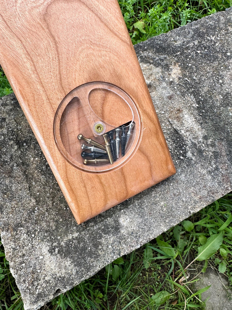 Personalized Beautifully Made Cribbage Board with Peg Storage – JTWoodworks