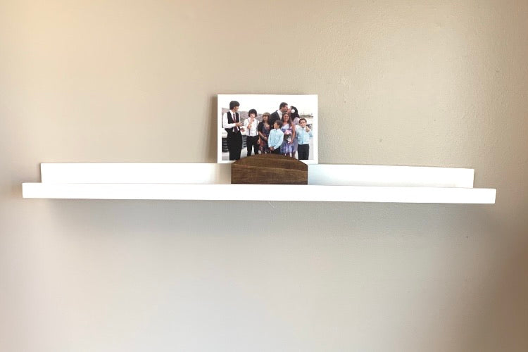 Rustic Wood Photo Display Stand – JTWoodworks